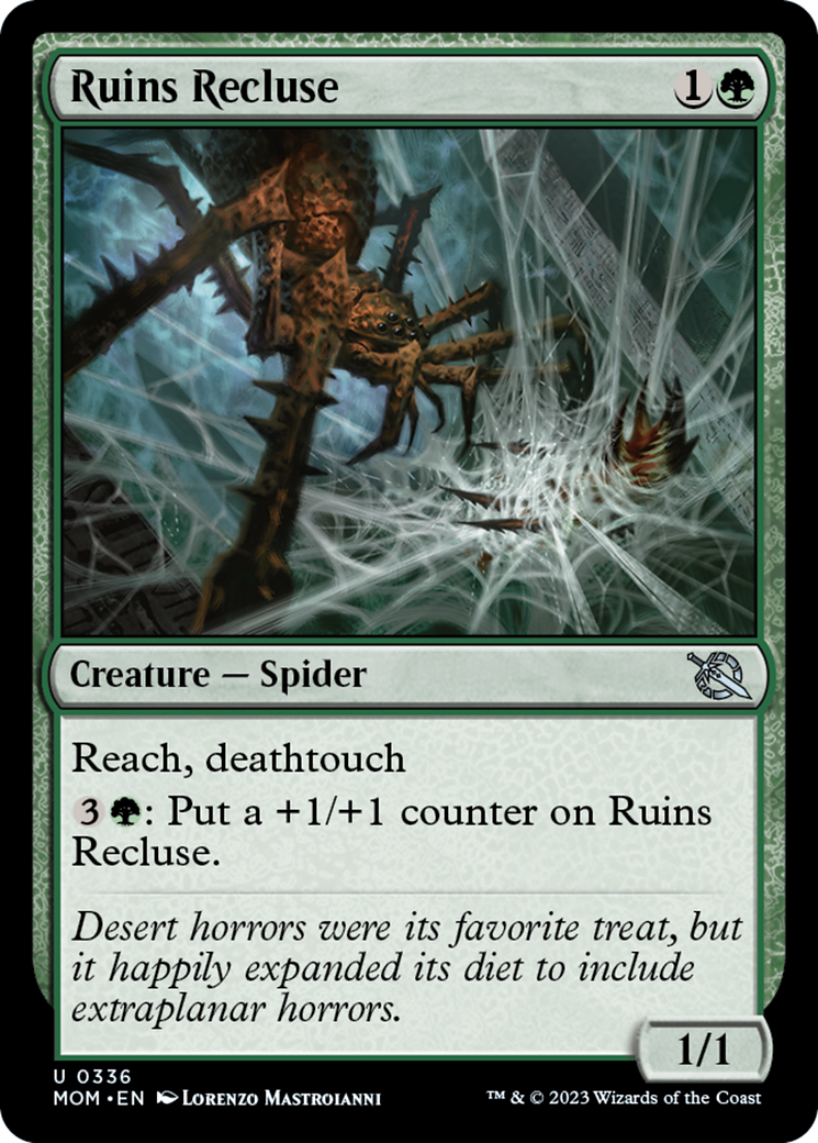 Ruins Recluse – Top Deck