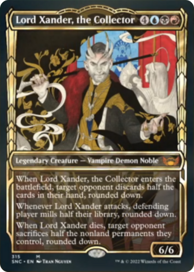 Lord Xander, the Collector – Top Deck